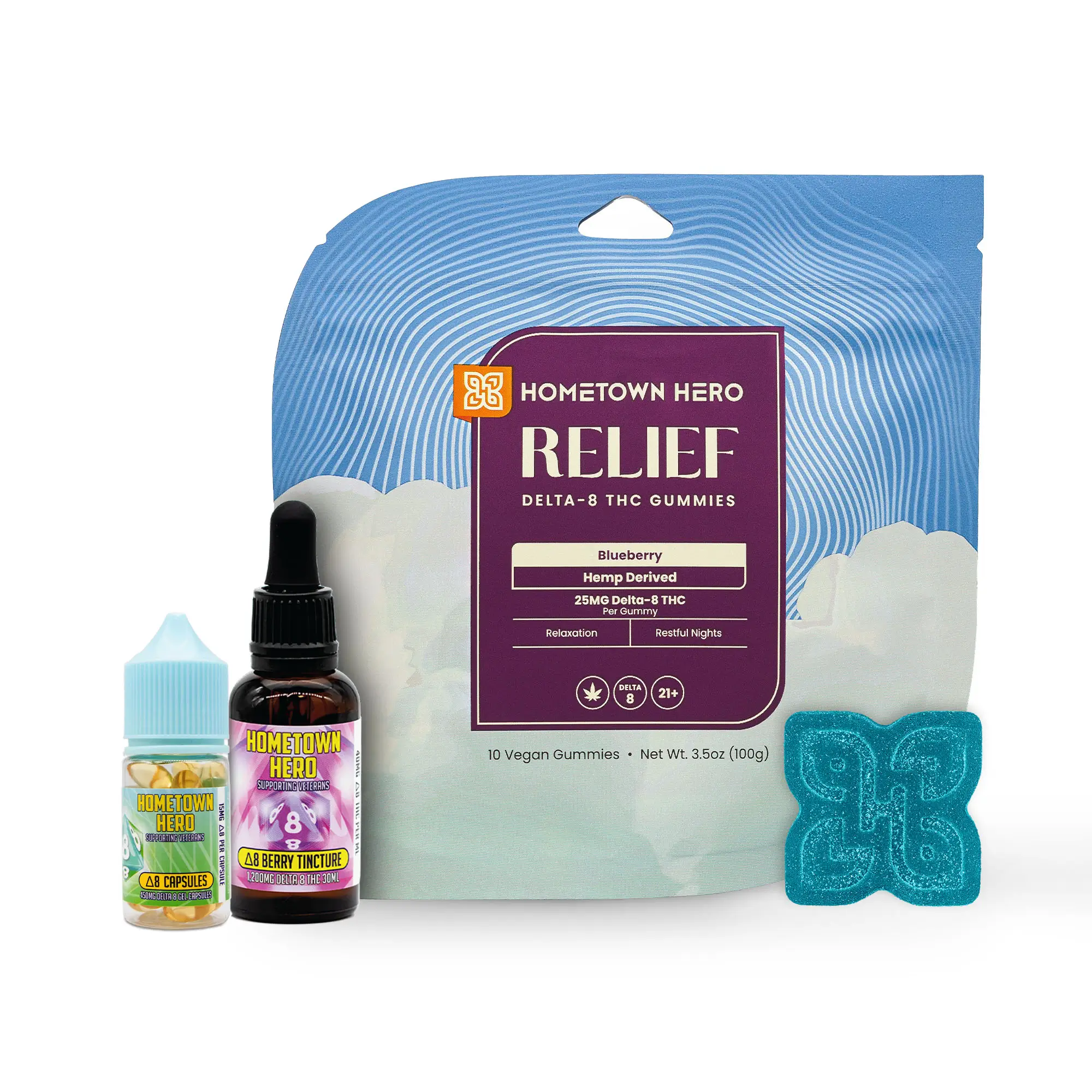 Delta-8 Discreet Pack | Hometown Hero